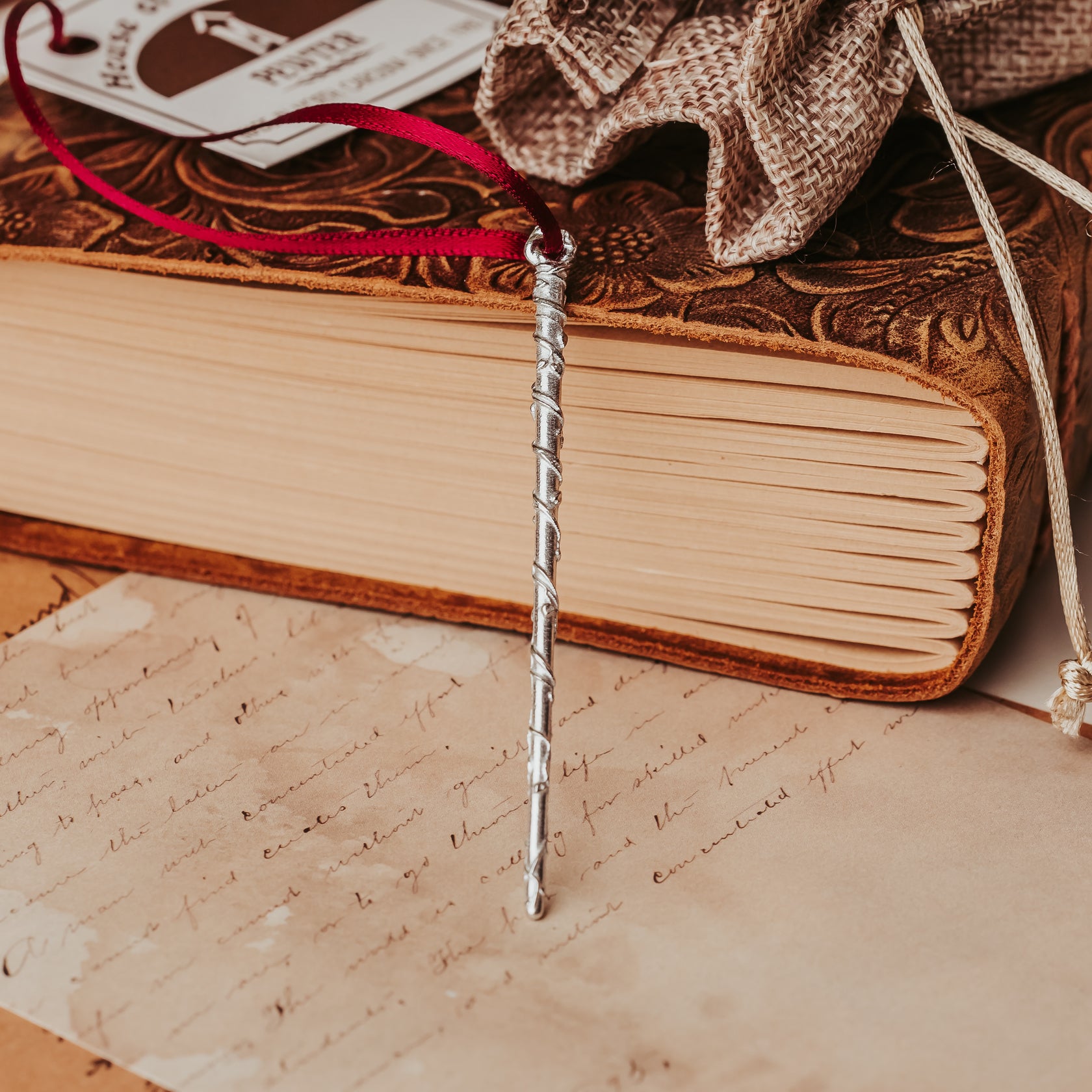 Wizard Wand Ornament - Wizard Wand Gift – House of Morgan Pewter