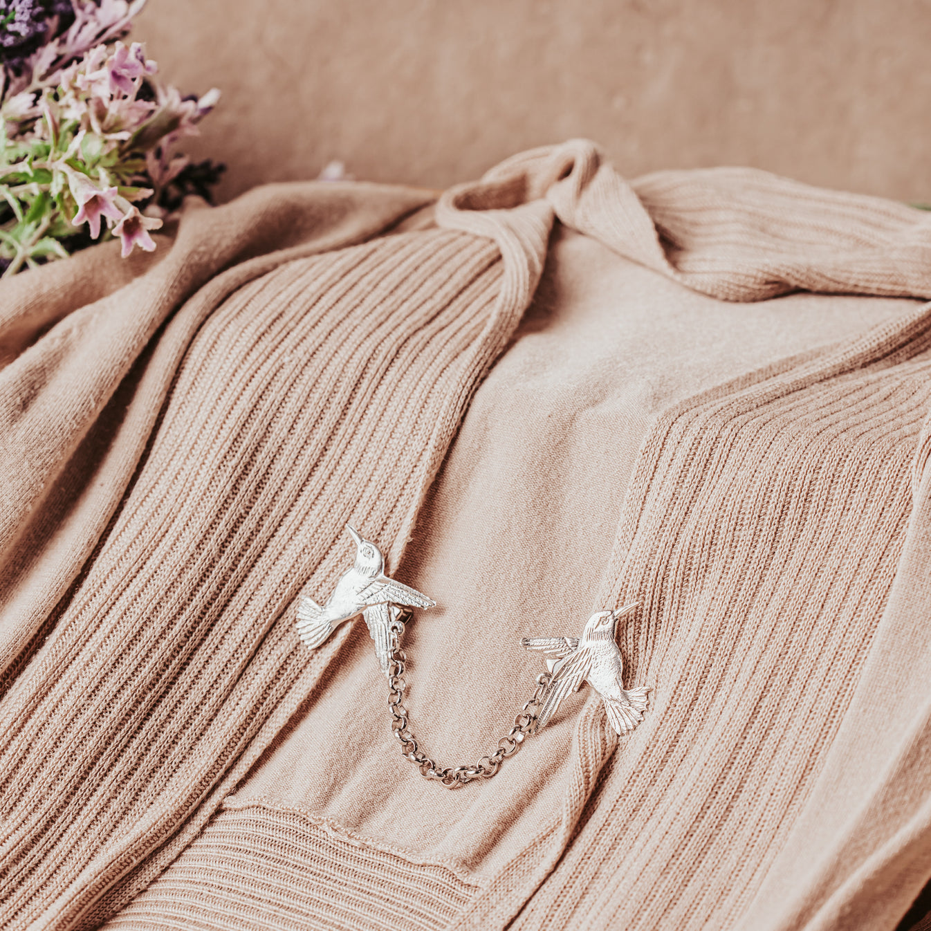 Custom Cardigan Clasp - Sweater Clip - Select your Design and Chain Le ...