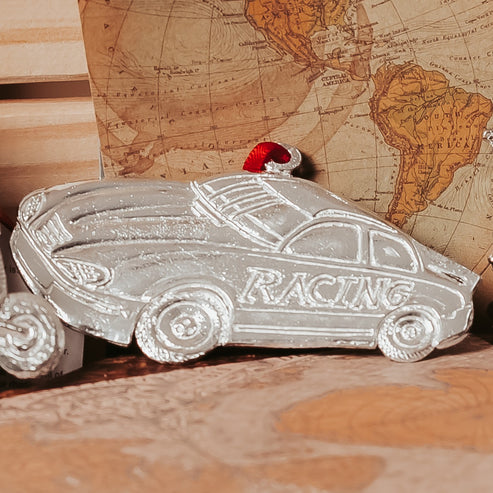 Race Car - Racing Car Ornament - NASCAR Lover Gift – House of Morgan Pewter