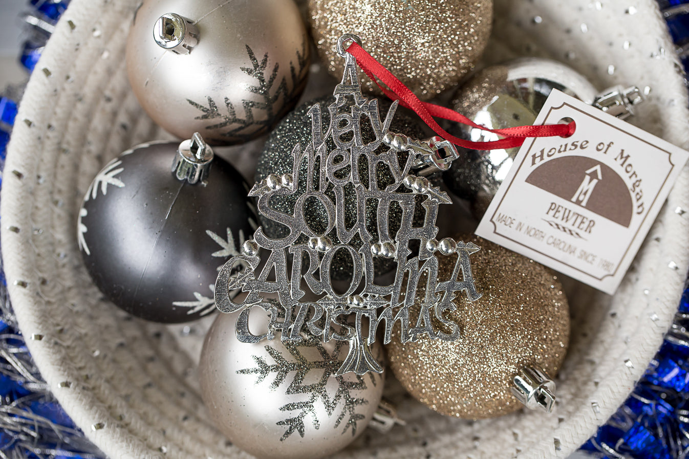 A Very Merry South Carolina Christmas Ornament - South Carolina Gifts ...