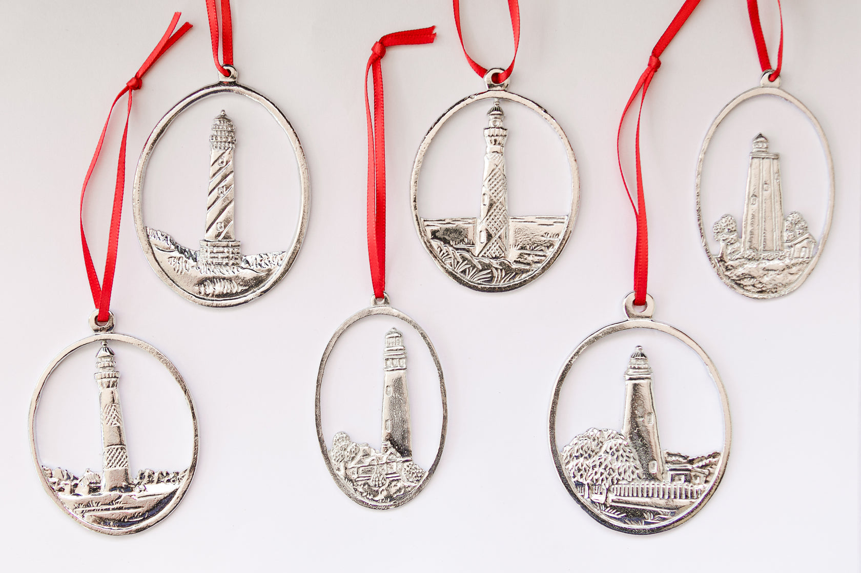 Lighthouse Gifts - North Carolina Lighthouses Ornaments - Individual o ...