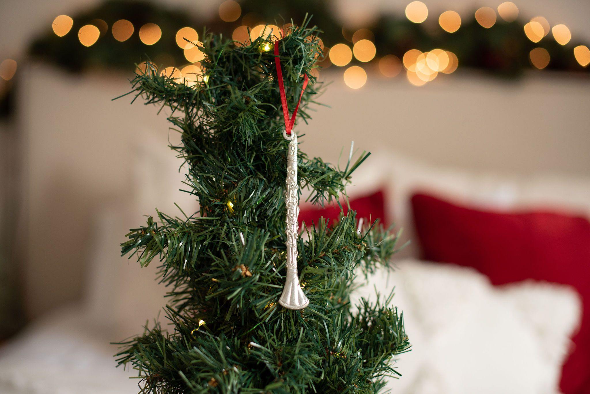 Clarinet Christmas Ornament - Music Instrument Gift for Student – House ...