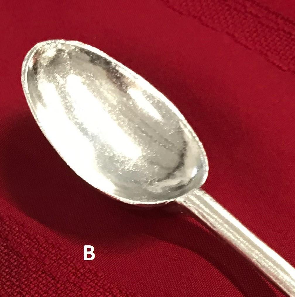 Handcrafted Rustic Pewter Spoons, Colonial Home Decorations, Unique Ho ...